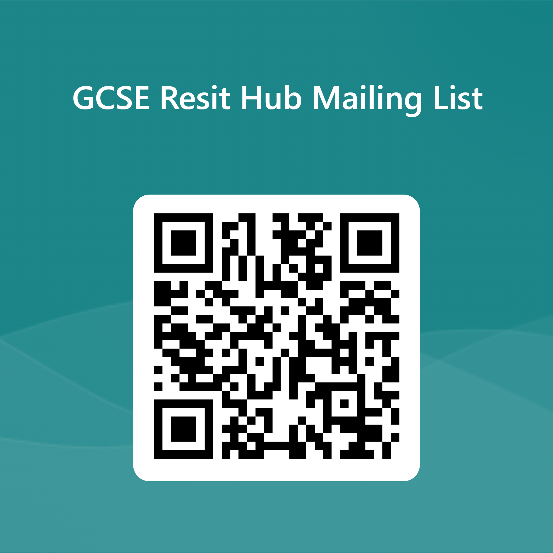 Get Involved – GCSE Resits Hub Project